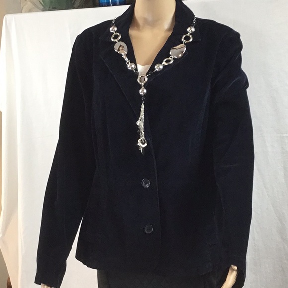 St. John's Bay | Jackets & Coats | St Johns Bay Navy Blue Corduroy ...